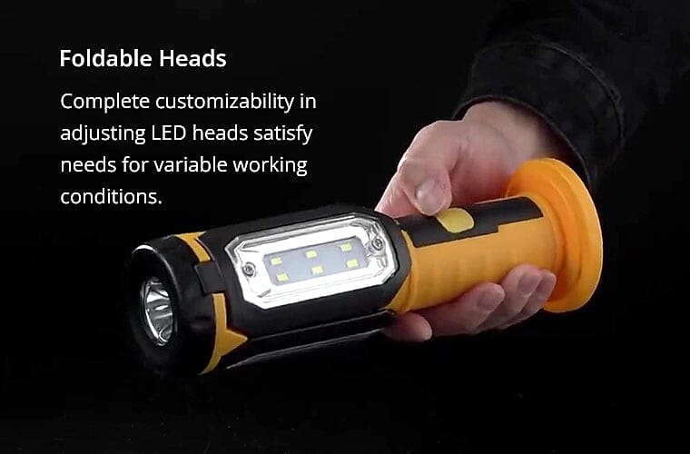 Buy Homesmart Yellow Work Light (2 W) (3AA battery Not included) at ShopLC.