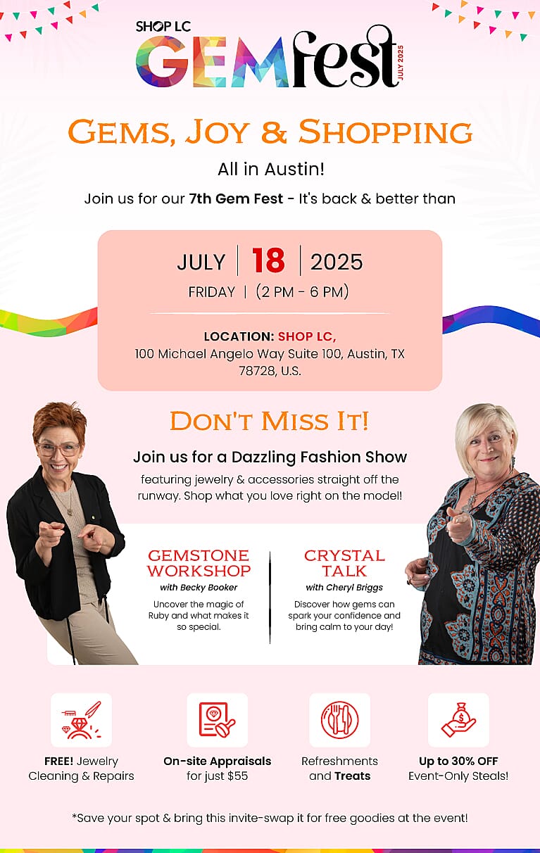 RSVP ShopLC Gem Fest