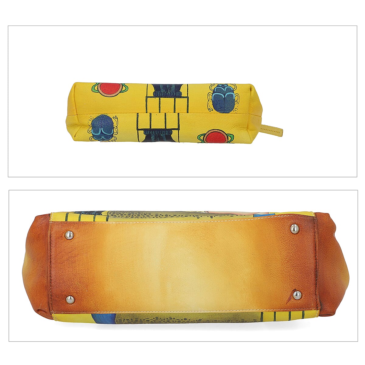 Buy Ankur Treasure Chest SUKRITI Set of 3, Blue Egypt Hand Painted ...