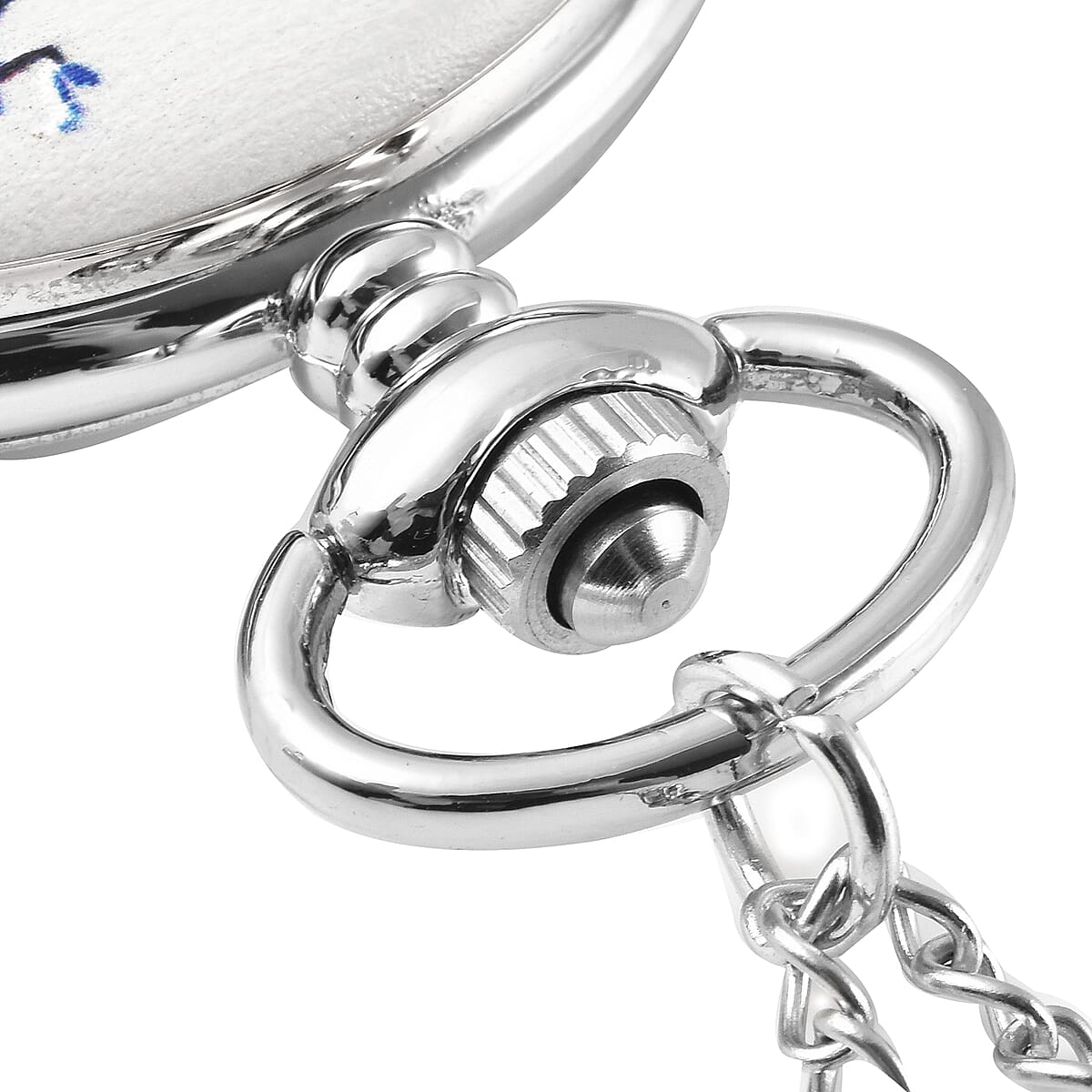 Buy STRADA Japanese Movement Floral Pattern Pocket Watch with Chain (31 ...