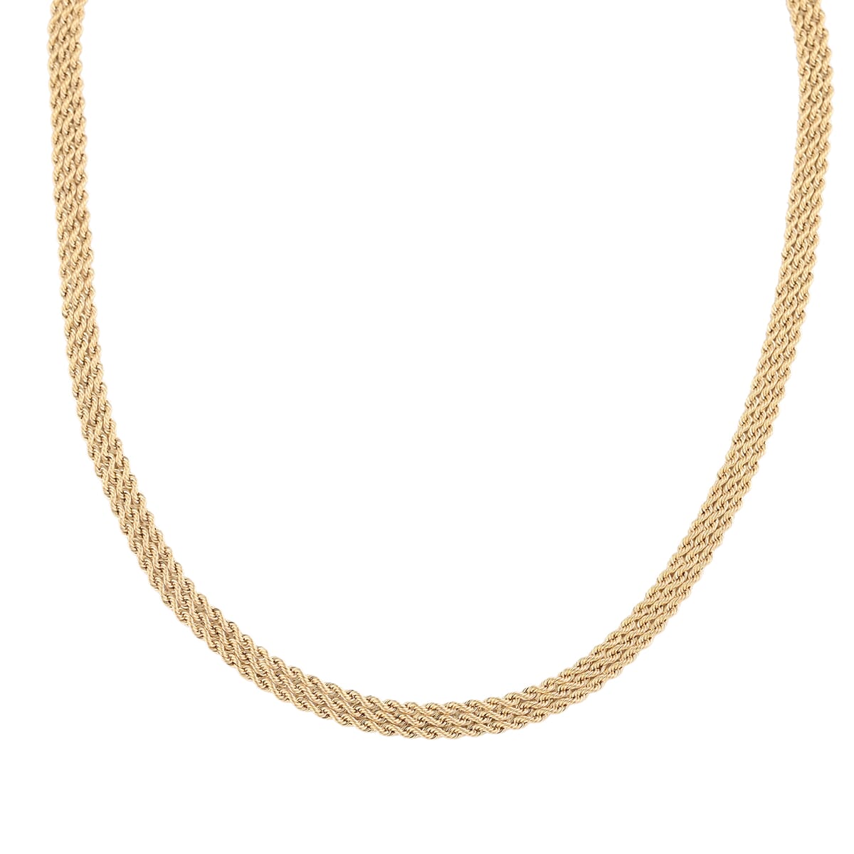 Maestro Gold Collection Italian 10K Yellow Gold Three-Strand Rope ... Maestro Gold Collection Italian 10K Yellow Gold Three-Strand Rope ...