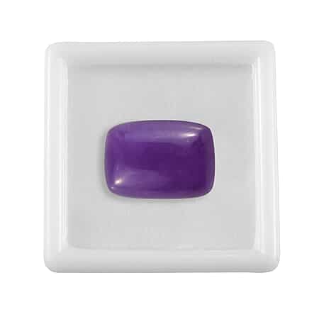Buy AA Purple Jade (Cush 14x10 mm) 7.94 ctw at ShopLC.