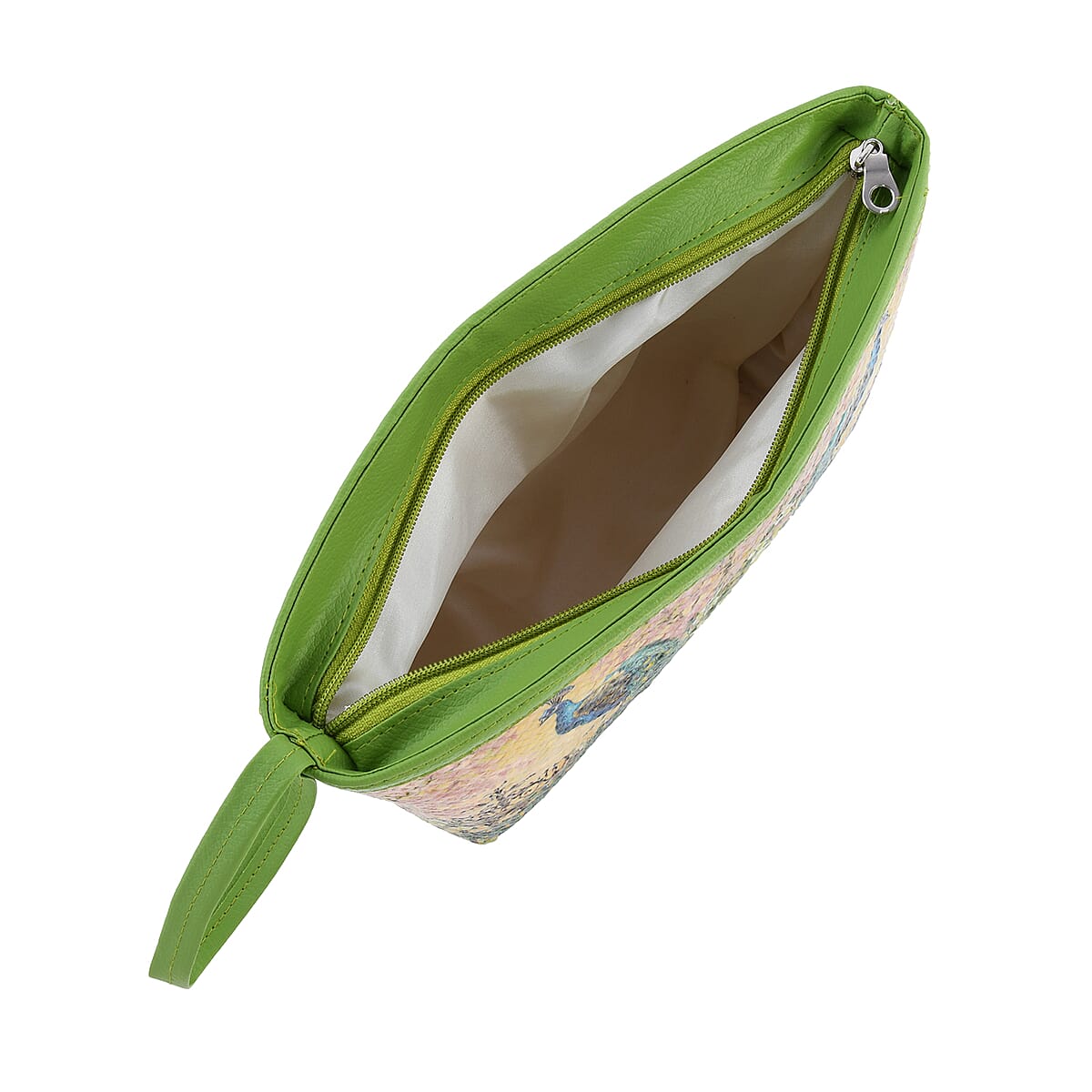 Buy Handmade Nature Color Peacock Pattern Pandan Woven Coin Pouch ...