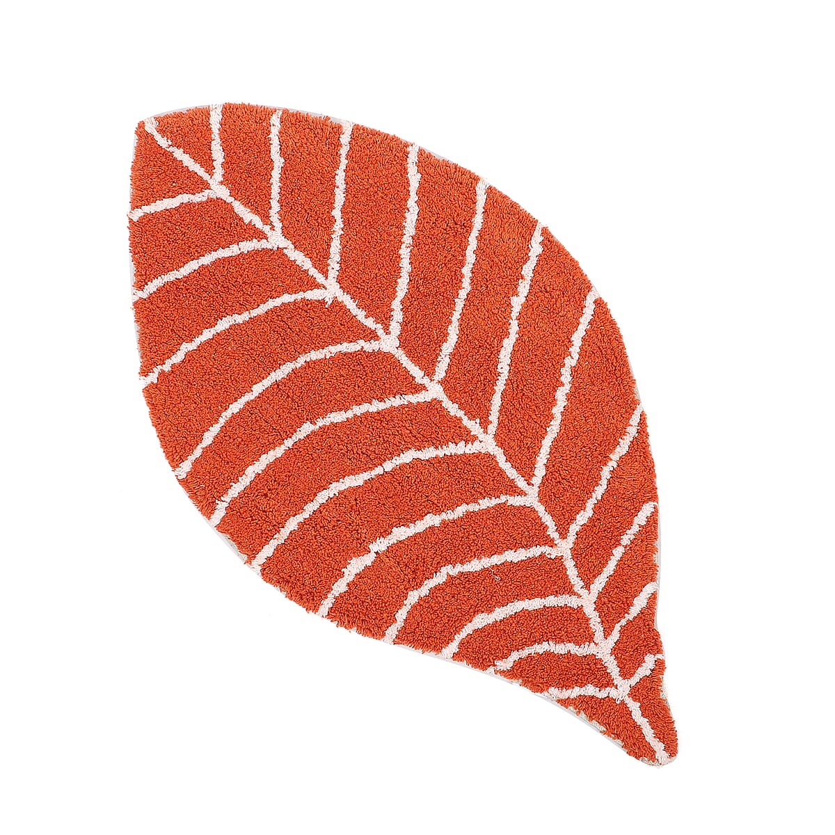Buy Set of 2 Cotton Leaf Shape Mat at ShopLC.