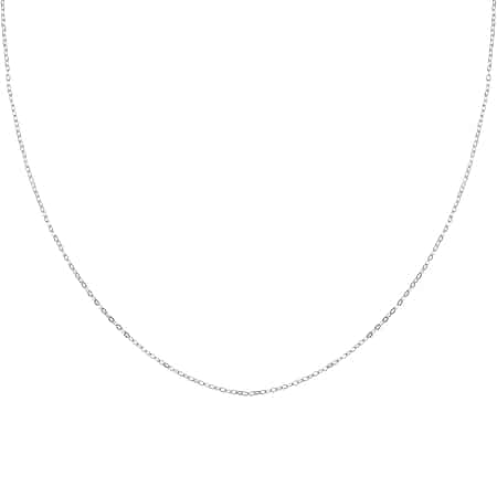 Buy Italian Sterling Silver 5mm Flat Rolo Chain 18 Inches 0.80 Grams at ...