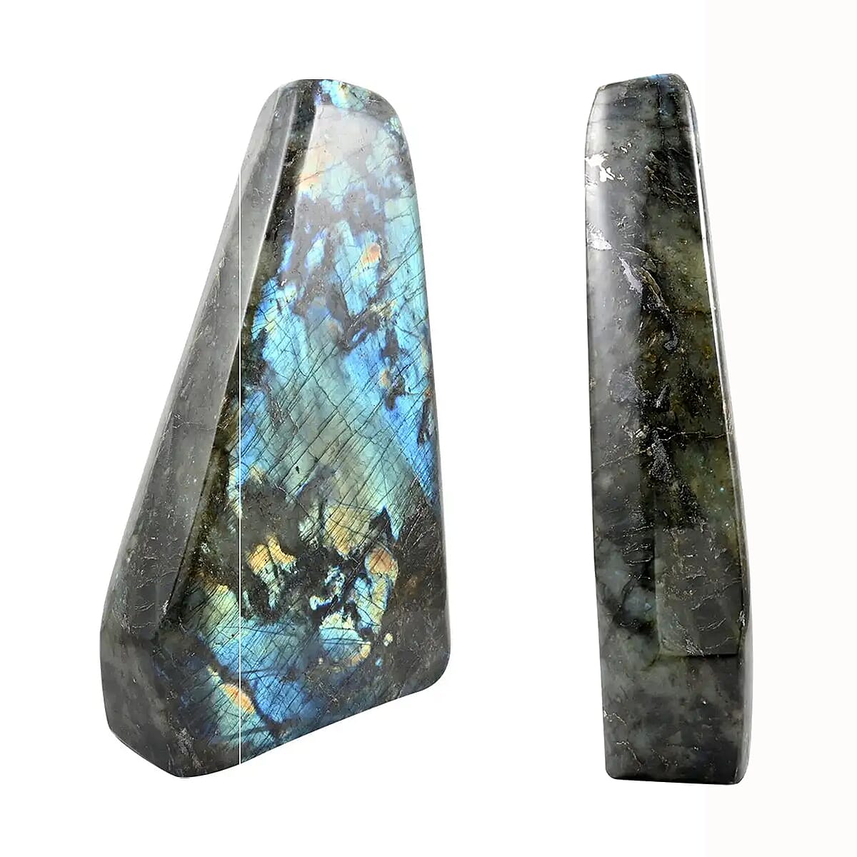 Buy Labradorite Free Form Decorative Gemstone Figurine For Home And ...
