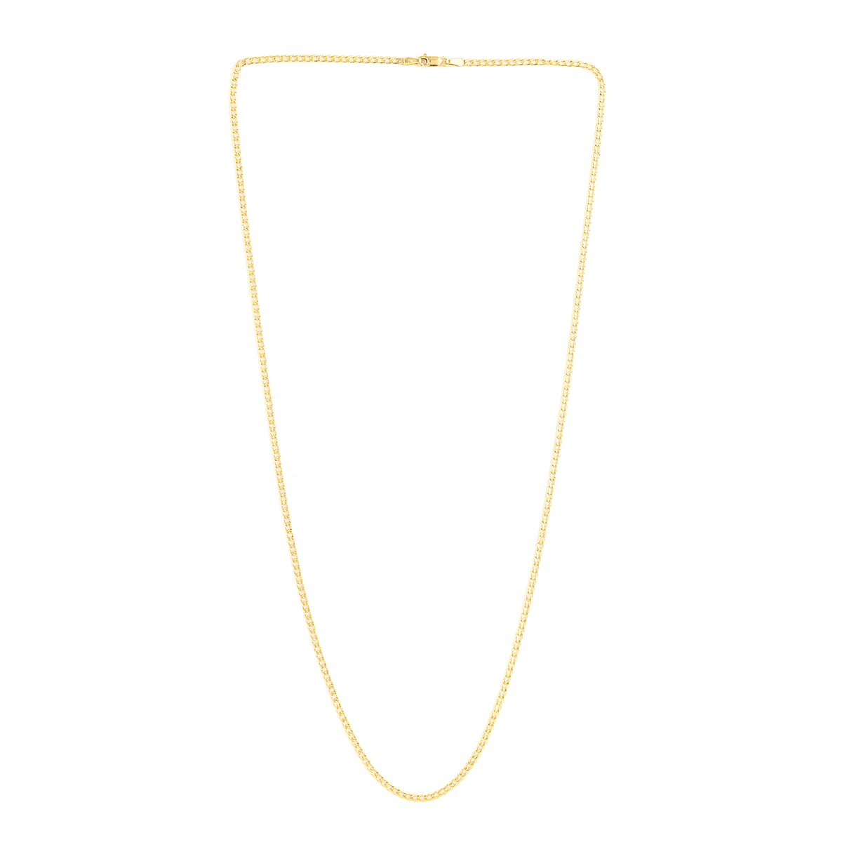 Buy 10K Yellow Gold 2mm Cuban Chain Necklace 20 Inches 1.70 Grams at ...