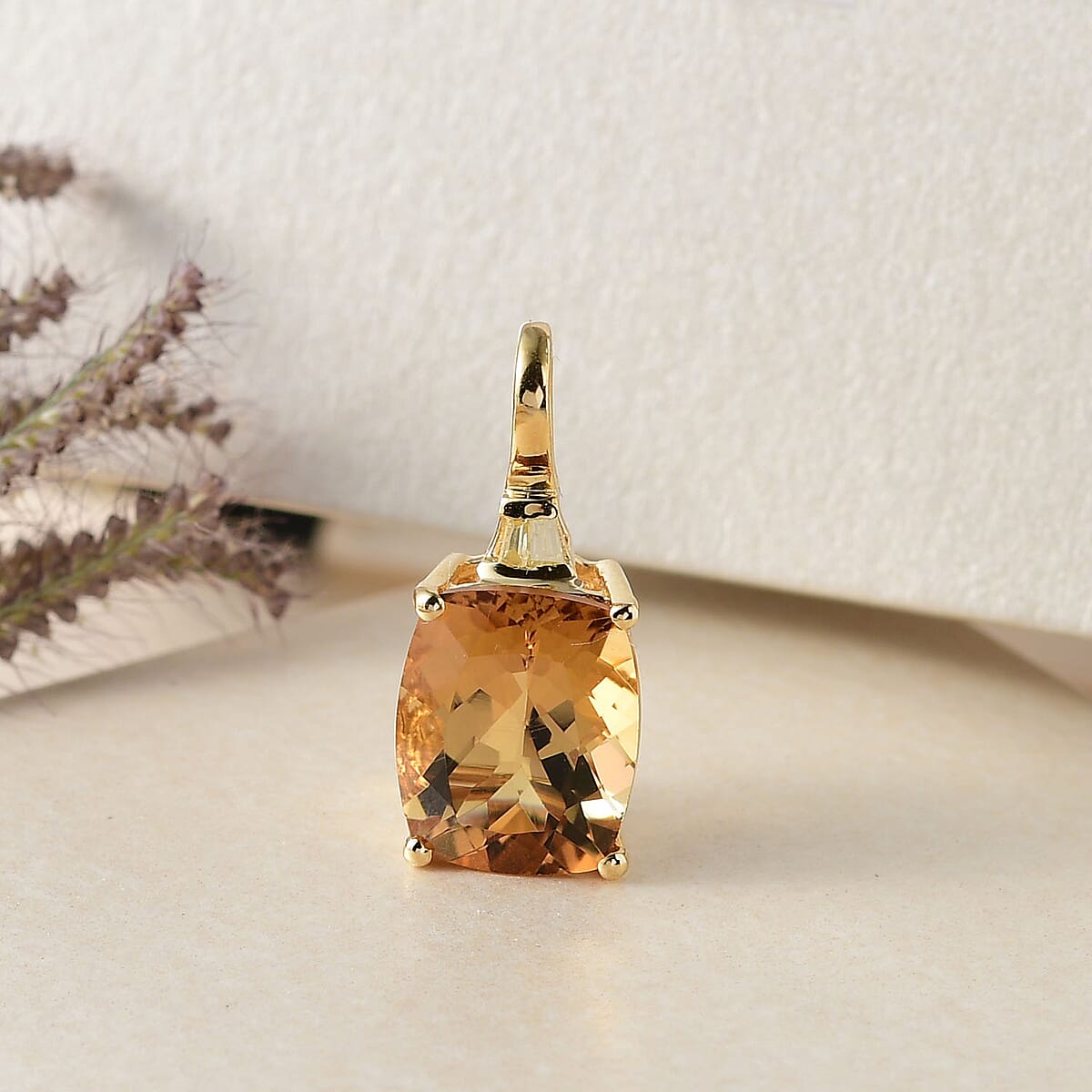 Buy Premium Golden Scapolite and Natural Yellow Diamond Accent ...