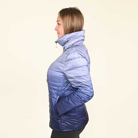 Buy Tamsy Navy Ombre Puffer Jacket- (M) at ShopLC.