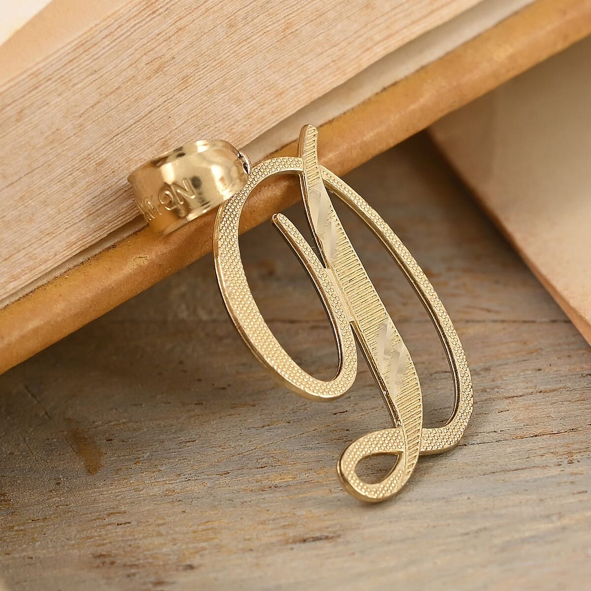 Buy 10K Yellow Gold Initial D Pendant at ShopLC.