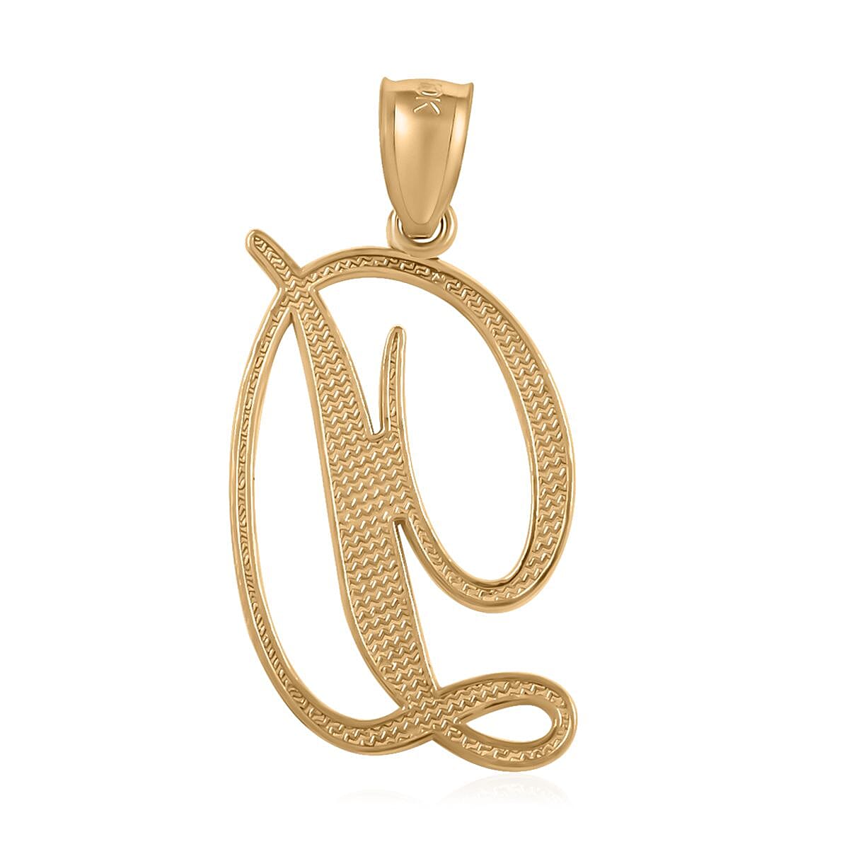 Buy 10K Yellow Gold Initial D Pendant at ShopLC.