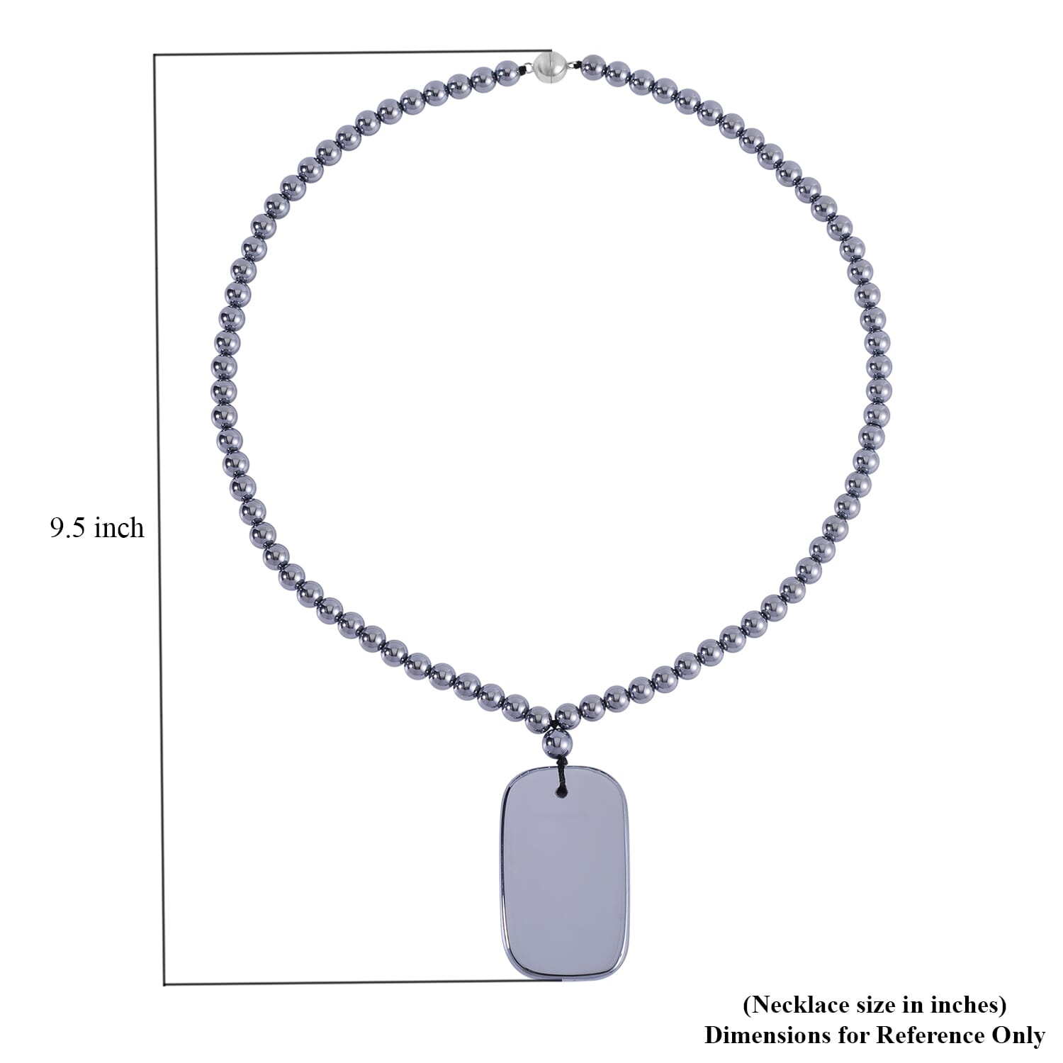 Buy Terahertz 243.90 ctw Dog Tag Men's Pendant with Beaded Buy Terahertz 243.90 ctw Dog Tag Men's Pendant with Beaded