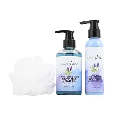 Buy Hemp Oil + Orchid Extract Body Pamper Set (Shower Gel, Lotion ...