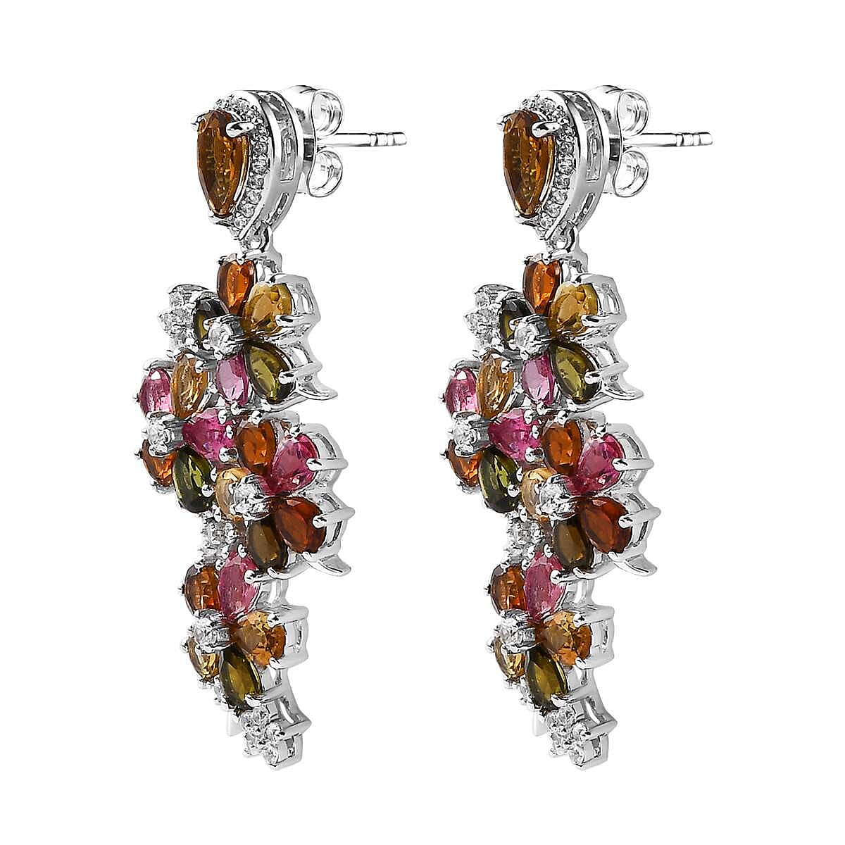 Buy GP Italian Garden Collection Multi-Tourmaline and White Zircon ...