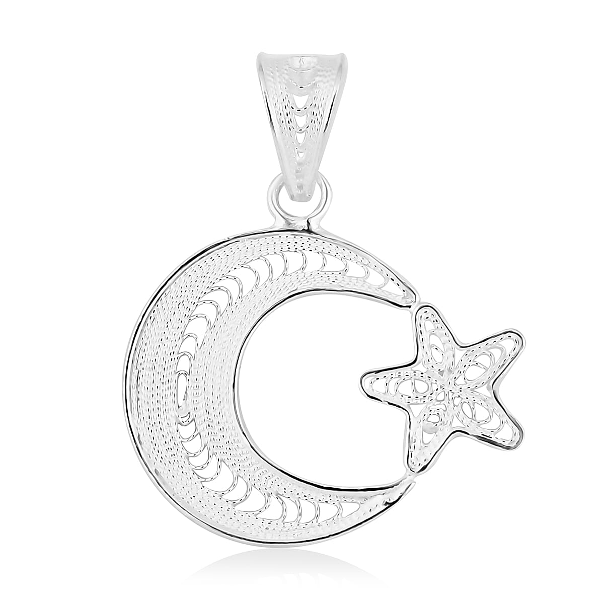 Buy Artistry Tarakashi Collection Sterling Silver Celestial Moon ...
