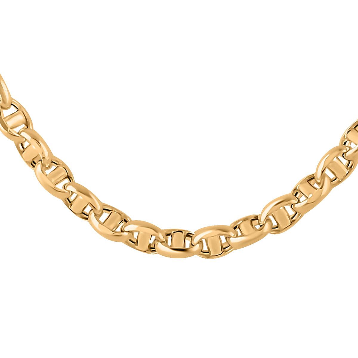 Buy 14K Yellow Gold 4.15mm Filk Chain Necklace 24 Inches 9 Grams at ShopLC.