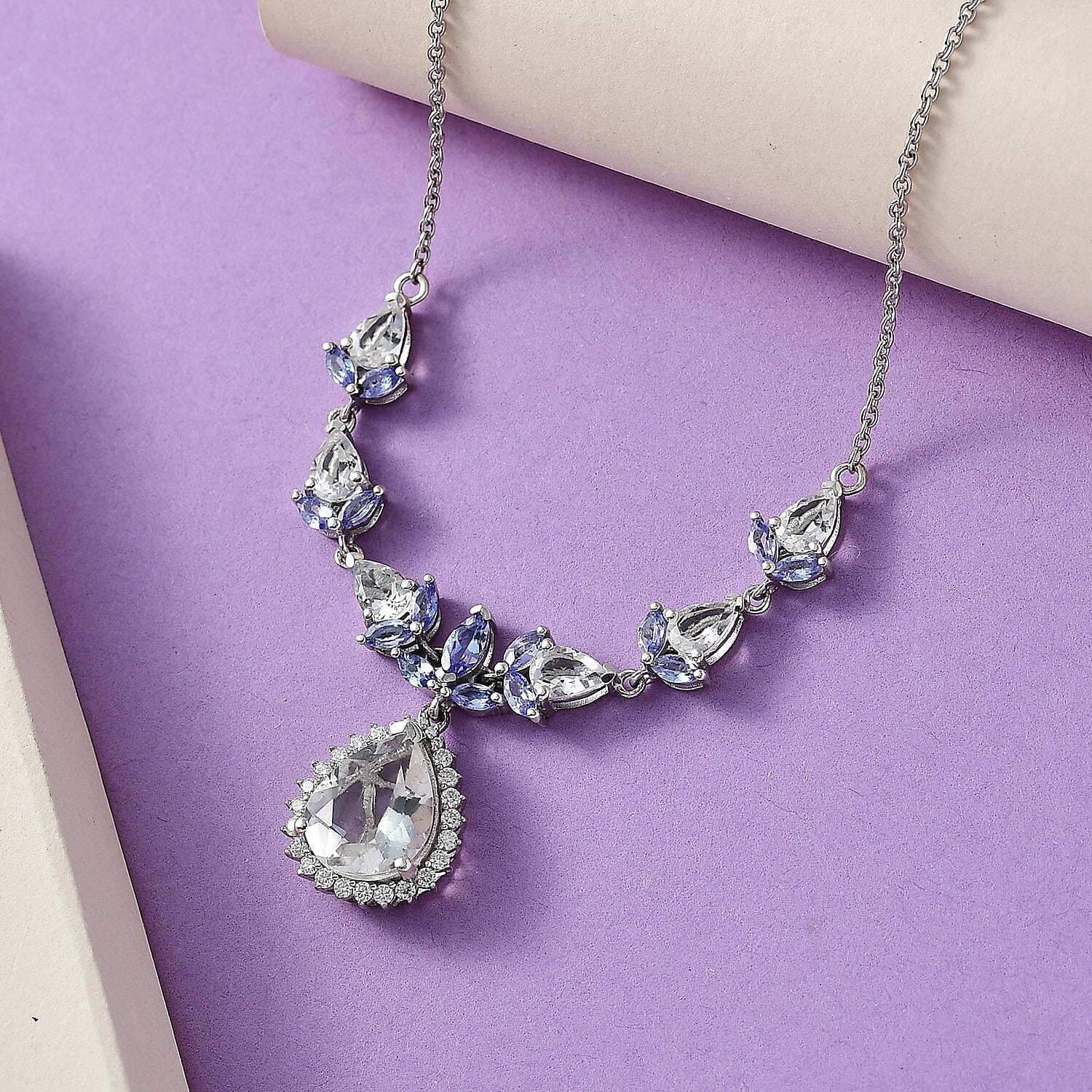 Hyalite opal necklace store