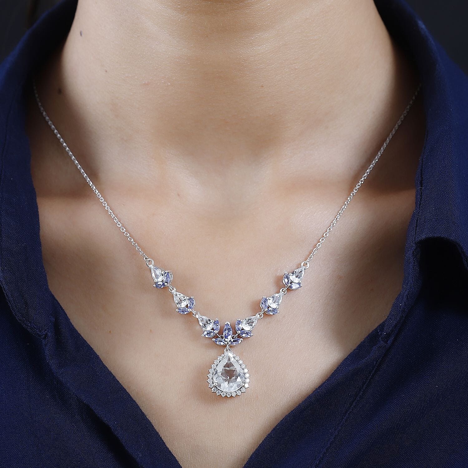 Hyalite opal necklace store
