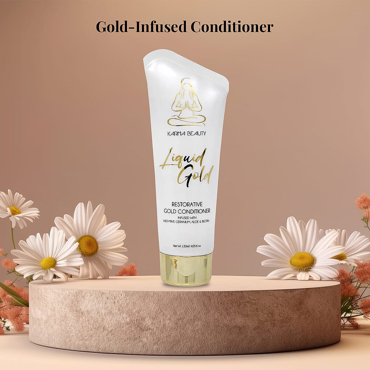 Buy Karma Beauty Liquid Gold Restorative Gold Infused Conditioner at ...
