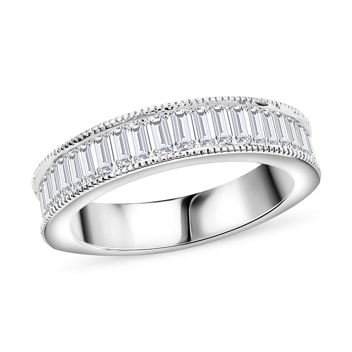 Buy NY Closeout Luxuriant Lab Grown Diamond (SI) Ring in Sterling ...