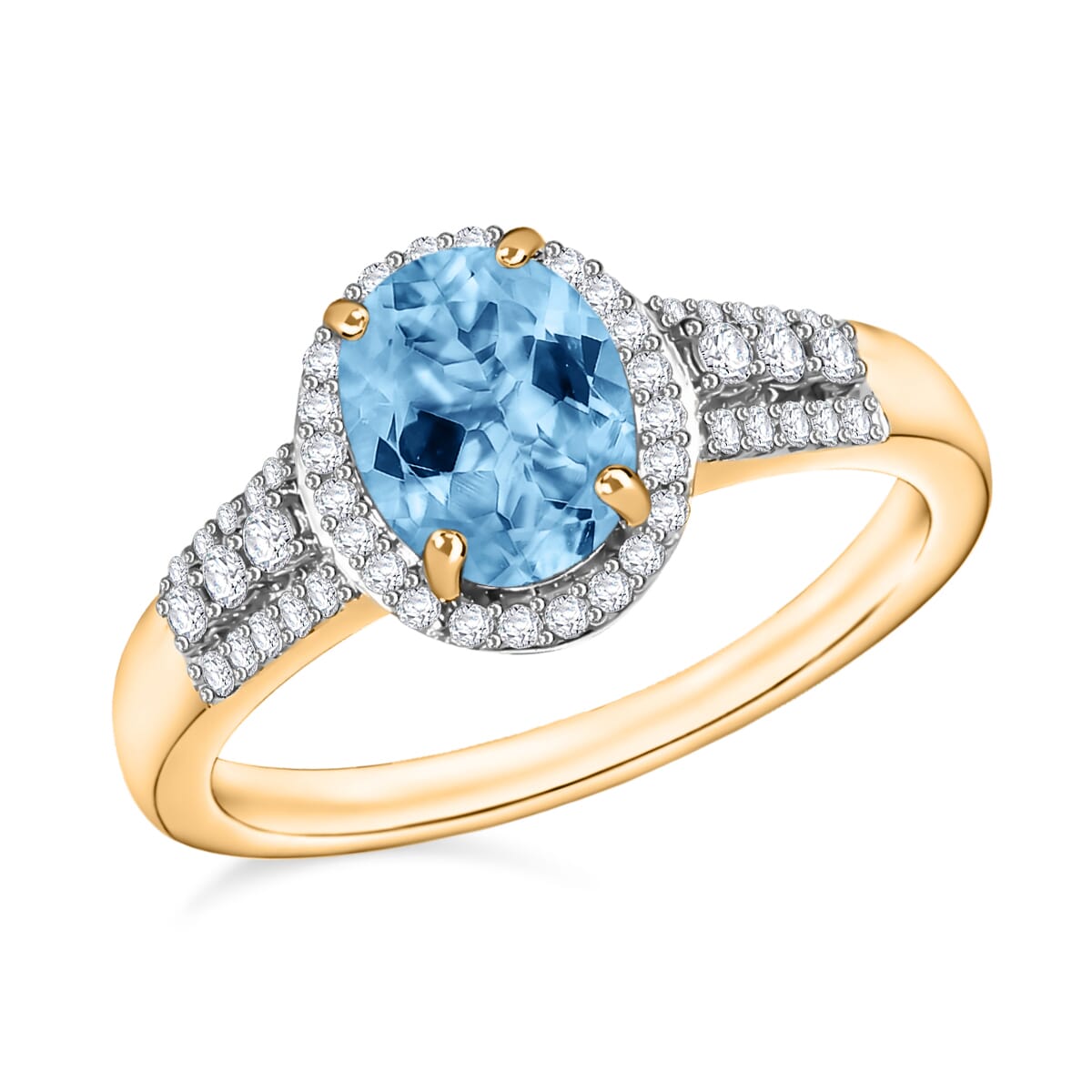 Aaa aquamarine ring store