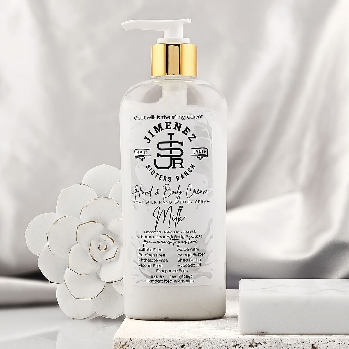 Buy Jimenez Sisters Ranch Milk - Goat Milk Hand & Body Cream at ShopLC.