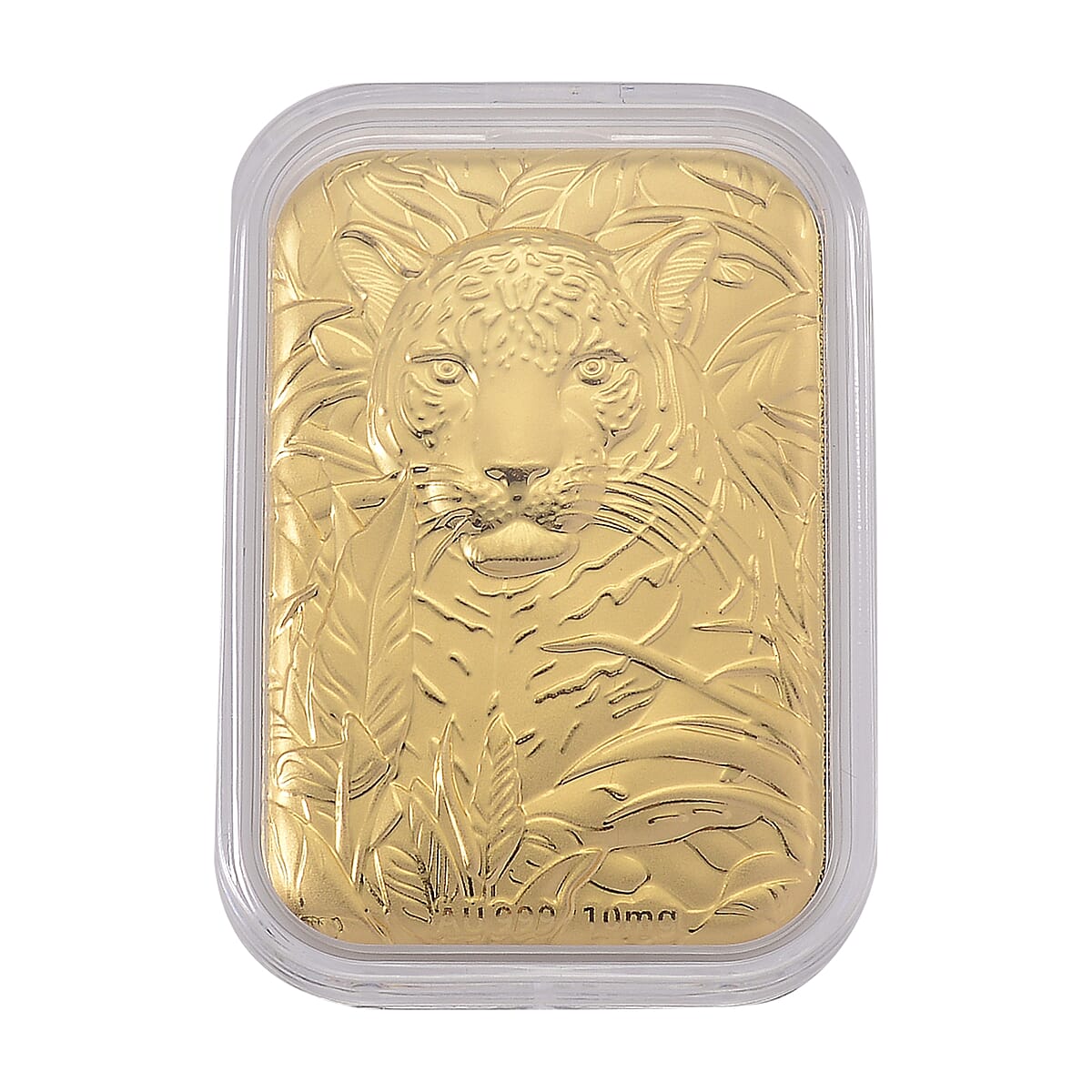 Buy 24K Yellow Golden Regal Tiger Emboss Sheet 10mg (Del. in 7-10 Days) at ShopLC.