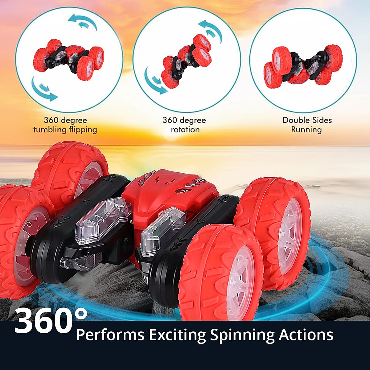 Buy Livmore Red Butterfly Remote Control Car Toy at ShopLC.