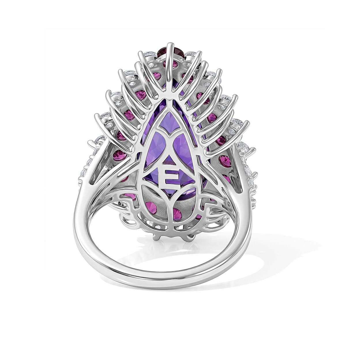Buy EverTrue African Amethyst and Multi Gemstone 10.40 ctw Regal ...