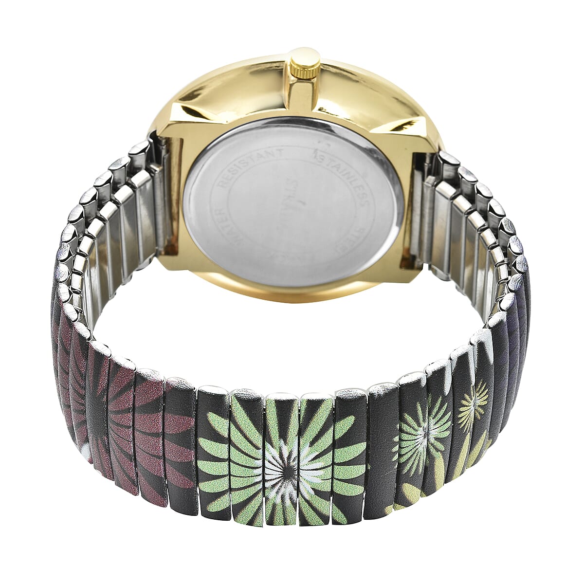 Buy Strada Austrian Crystal Japanese Movement Daisy Flower Pattern ...
