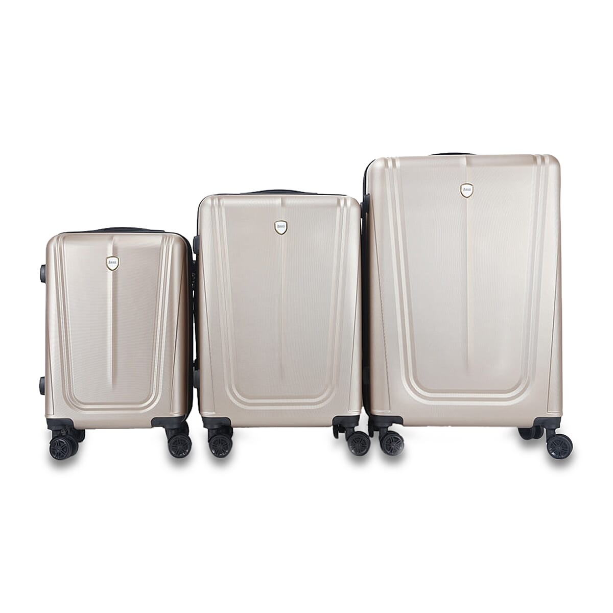 Buy Kira Expandable Abs Hard Shell Lightweight 360 Dual Spinning Wheels